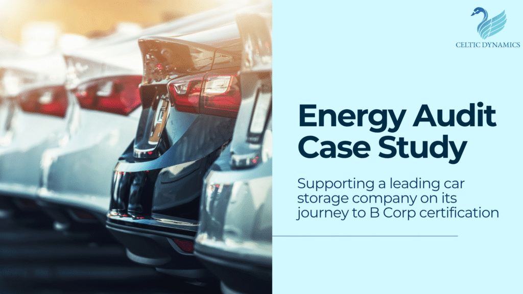 TMS Car Storage B Corp Energy Audit Case Study